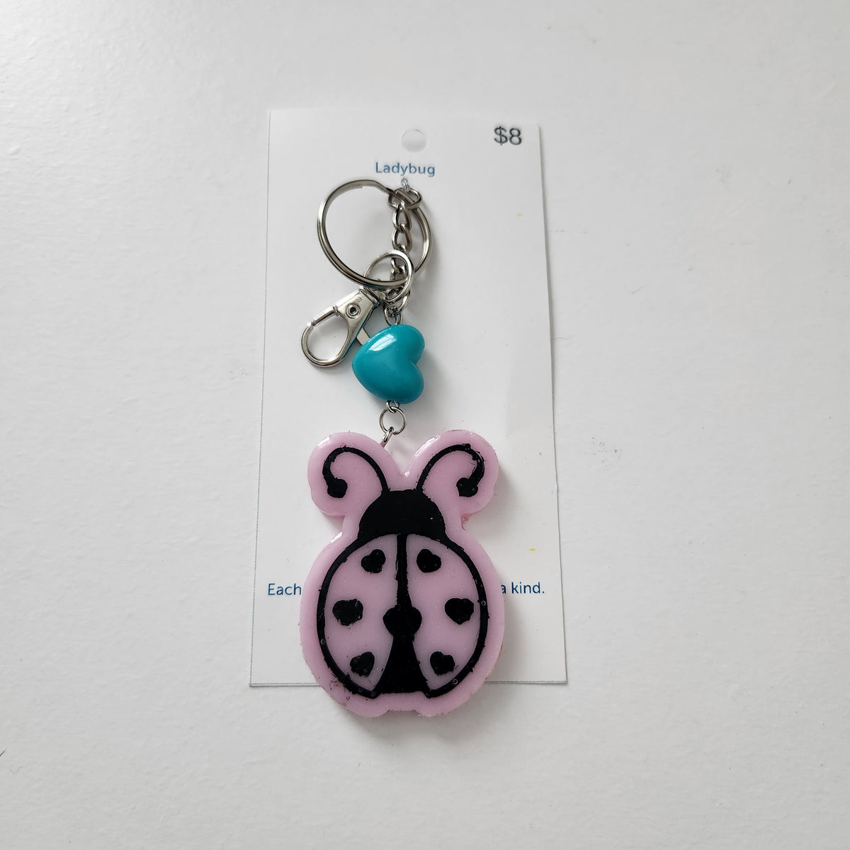 Ladybug keychain – Blue Bourbon Designs