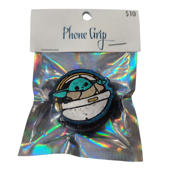 Baby alien phone grip – Blue Bourbon Designs