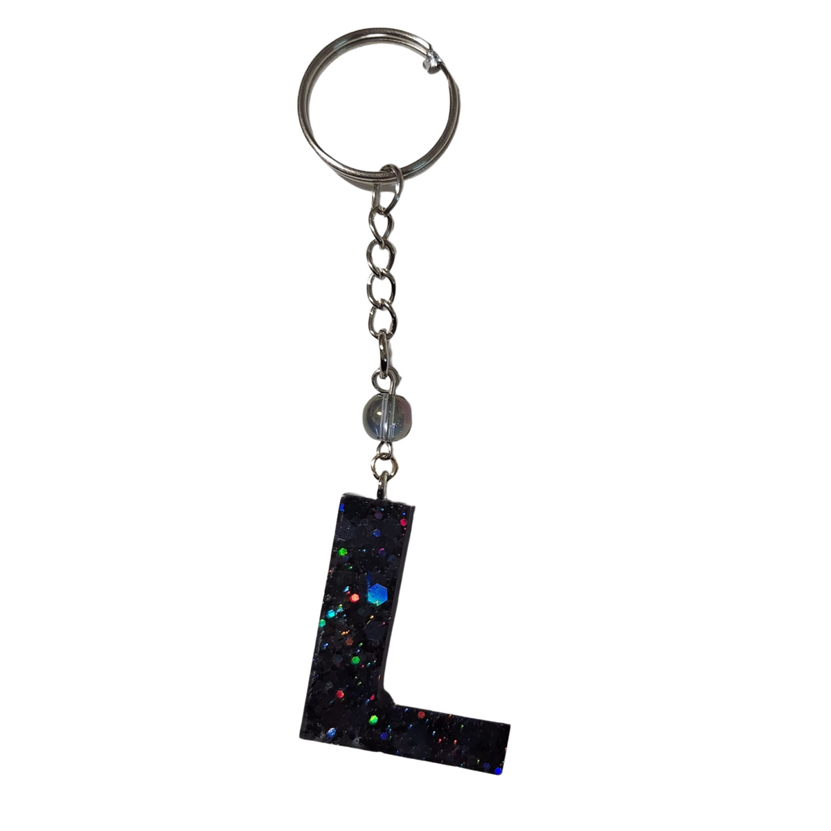 L keychain – Blue Bourbon Designs